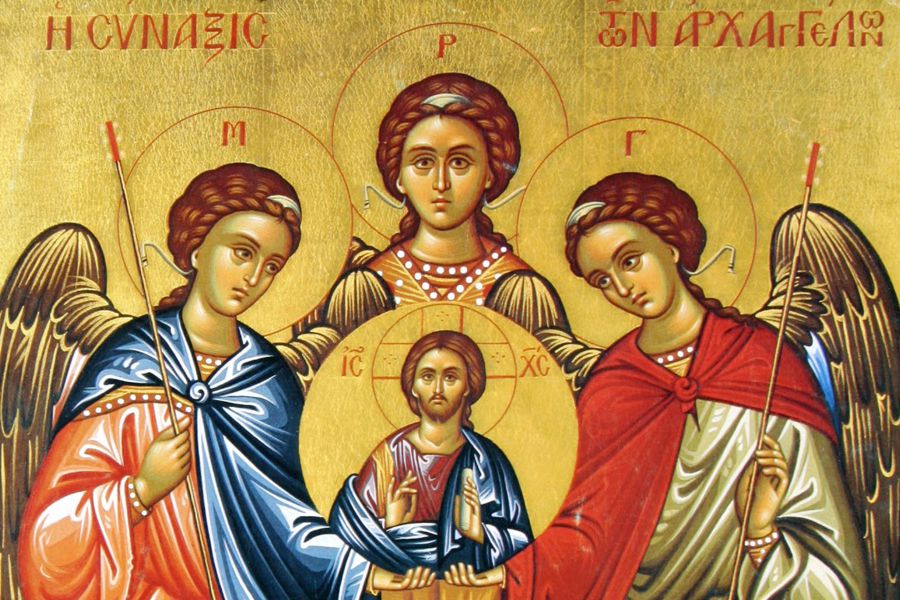 Σύναξις των Αρχαγγέλων Μιχαήλ και Γαβριήλ (8 Νοεμβρίου) - Ιερός Ναός ...